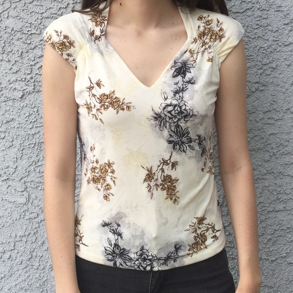 Apostrophe | Tops | Vintage Apostrophe Career Floral Blouse | Poshmark